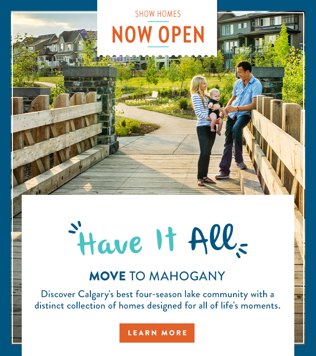 New Lake Community in Calgary South | Mahogany
